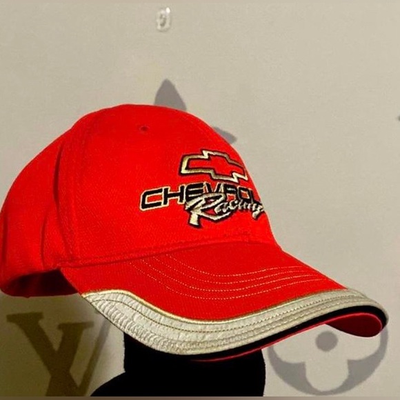 Accessories | Red Chevrolet Racing Cap | Poshmark